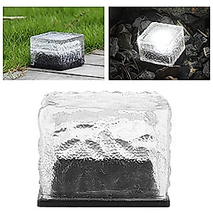 KAKAKE Solar Buried Lamp, Garden Light Solar Charging Embedded Installation for Swimming Pool Peripheral Layouts for Courtyards