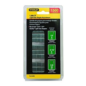 Stanley TRA200BN Light-Duty Staple Assortments
