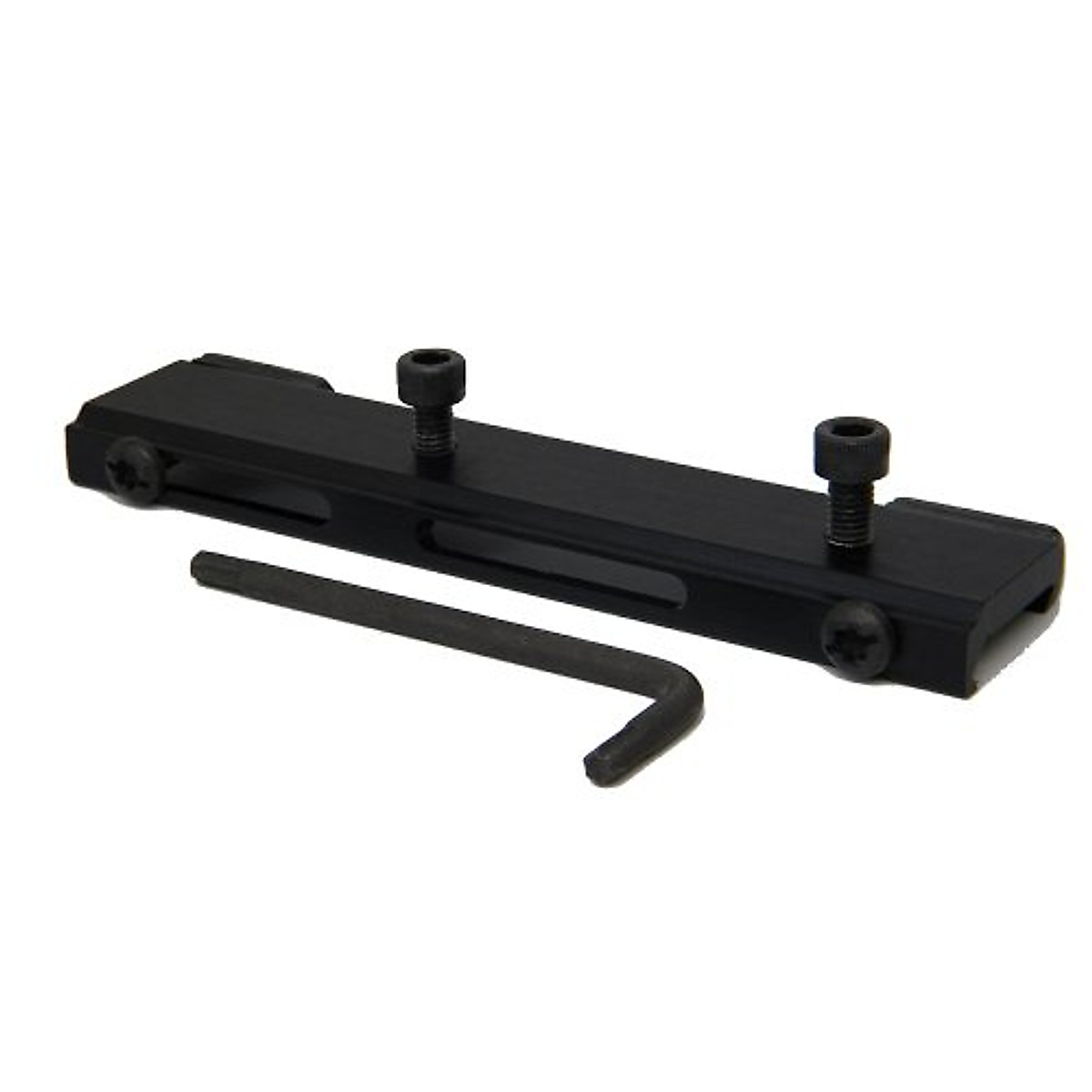 C-MORE Systems Railway Base with 2 Clamps,Black