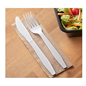 Member's Mark Plastic Knives, Heavyweight, White (600 Count)