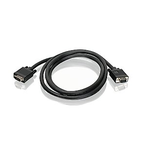 IOGEAR VGA (M) to VGA (M) Monitor 6Ft Cable HD15, TV - Computer, Projector - G2LVGA006
