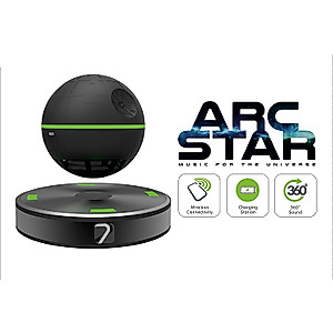Arc Star Floating Speaker | Bluetooth and NFC | Smartphone Charger | 360° Sound