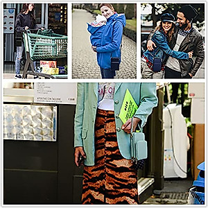 Touch Screen Purse Cell Phone Crossbody Bag Wallet for iPhone with Shoulder Strap Rfid Purses Women