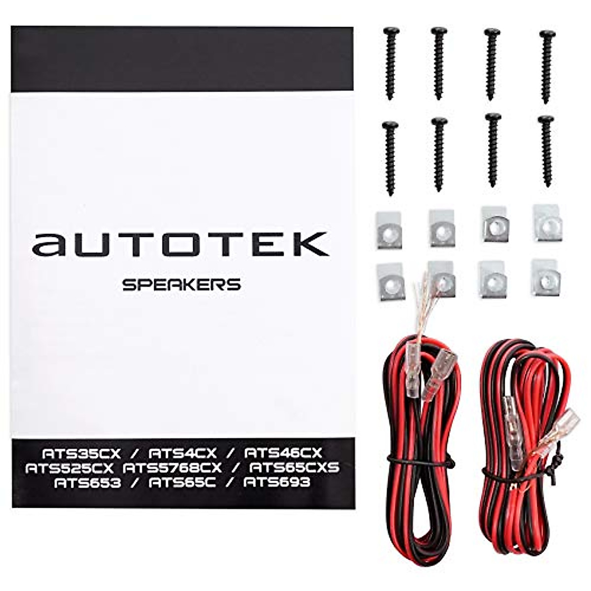 (4) AUTOTEK ATS5768CX 5x7"/6x8" 1000 Watt 2-Way Car Audio Coaxial Speakers