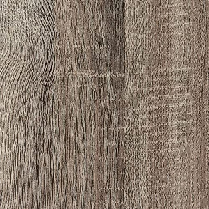 Furinno Turn-N-Tube 3-Tier Corner Display Rack Multipurpose Shelving Unit, French Oak Grey/Black, Model:12077GYW/BK