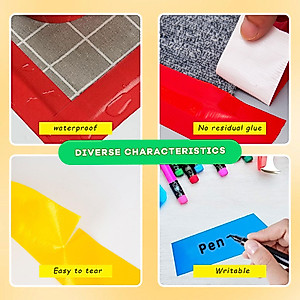 SIKEDEPRO Rainbow Colored Duct Tape 6 Pack,15 Yards x 2 Inch Colorful Duck Tape Heavy Duty Rainbow Waterproof Colored Tape Variety Pack,Tear by Hand,Great for Packaging, Arts & Crafts and DIY