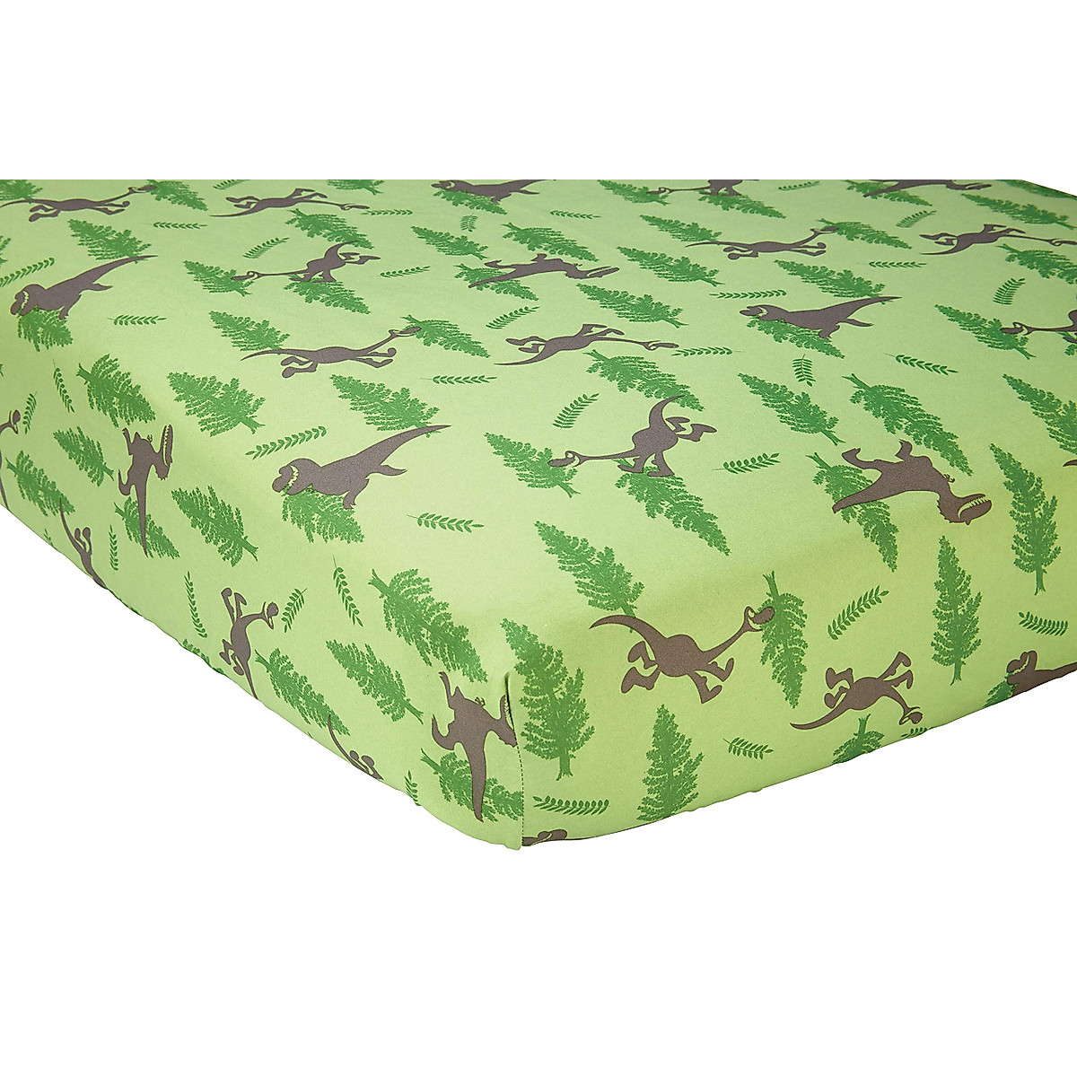 Disney Good Dino Arlo & Friends 4 Piece Toddler Bed Set, Blue, Green, Tan