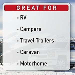 RV Camper Step Covers 3 Pack - 23 Inch Wide Straight Carpet Stair Rug Gray - Great for RV, Campers, Trailer, Vans with 8-11" Deep RV Stairs - Non-Slip Outdoor Stair Step Covers