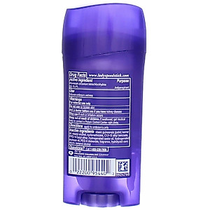 Lady Speed Stick Invisible Dry Antiperspirant & Deodorant, Powder Fresh - 2.3 oz - 4 pk