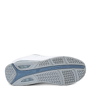 New Balance Women's 928v3 Walking Shoe, White/Blue, 8 B US