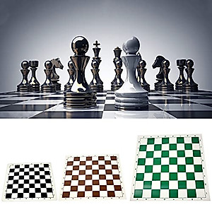 Lightweight Pu Chessboard Folding Travel Chess Board Roll Up Chess Board Flat International Chess Board