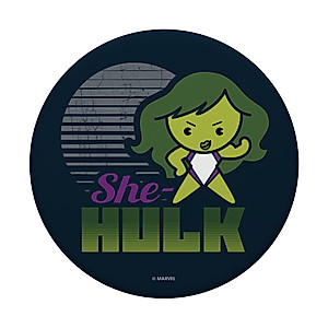 Marvel Hulk She-Hulk Posing Cartoon PopSockets Standard PopGrip