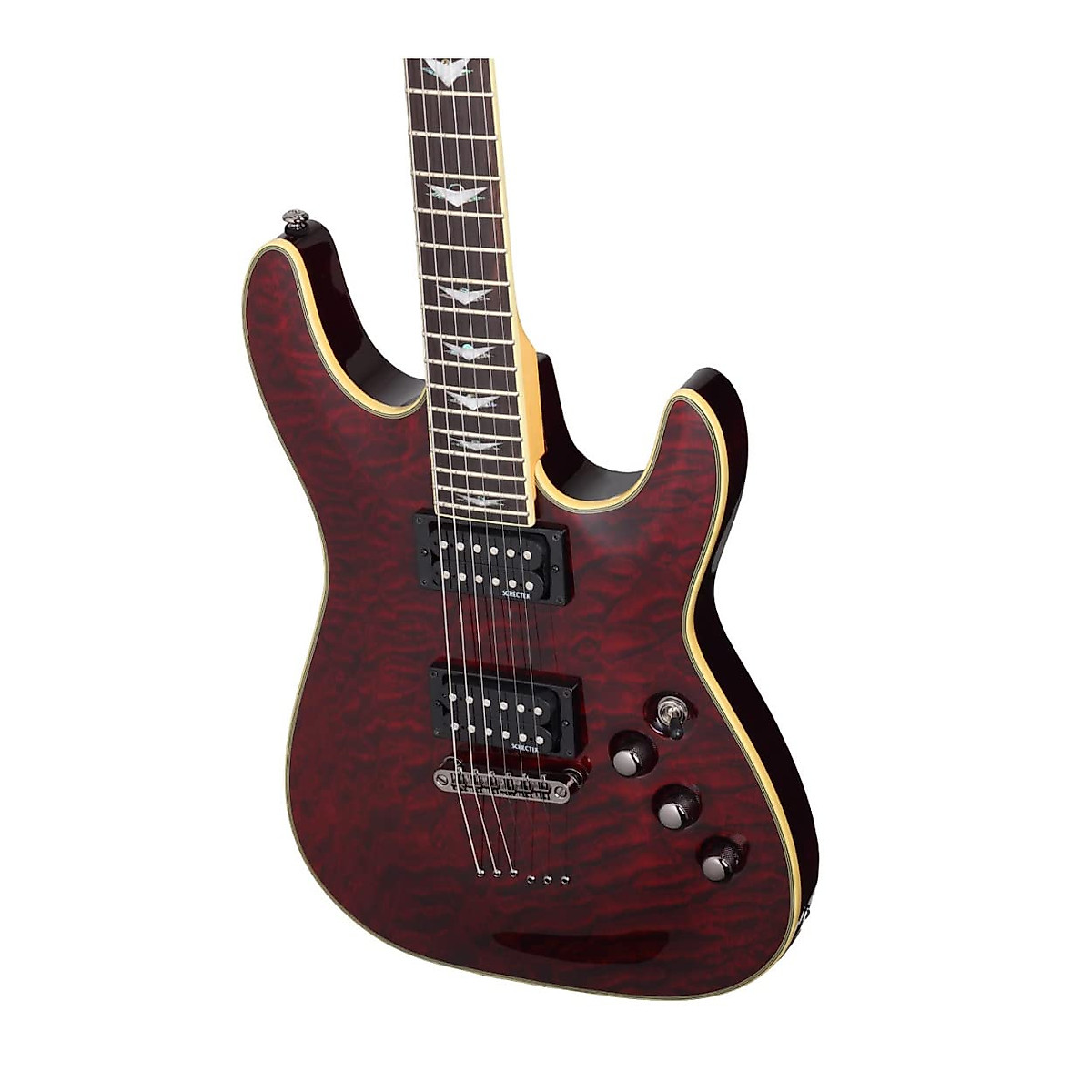 Schecter Omen Extreme-6 Electric Guitar - Black Cherry