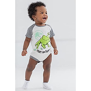 Jurassic World Welcome to the Universe Baby Baby Bodysuit (Pack of 4)