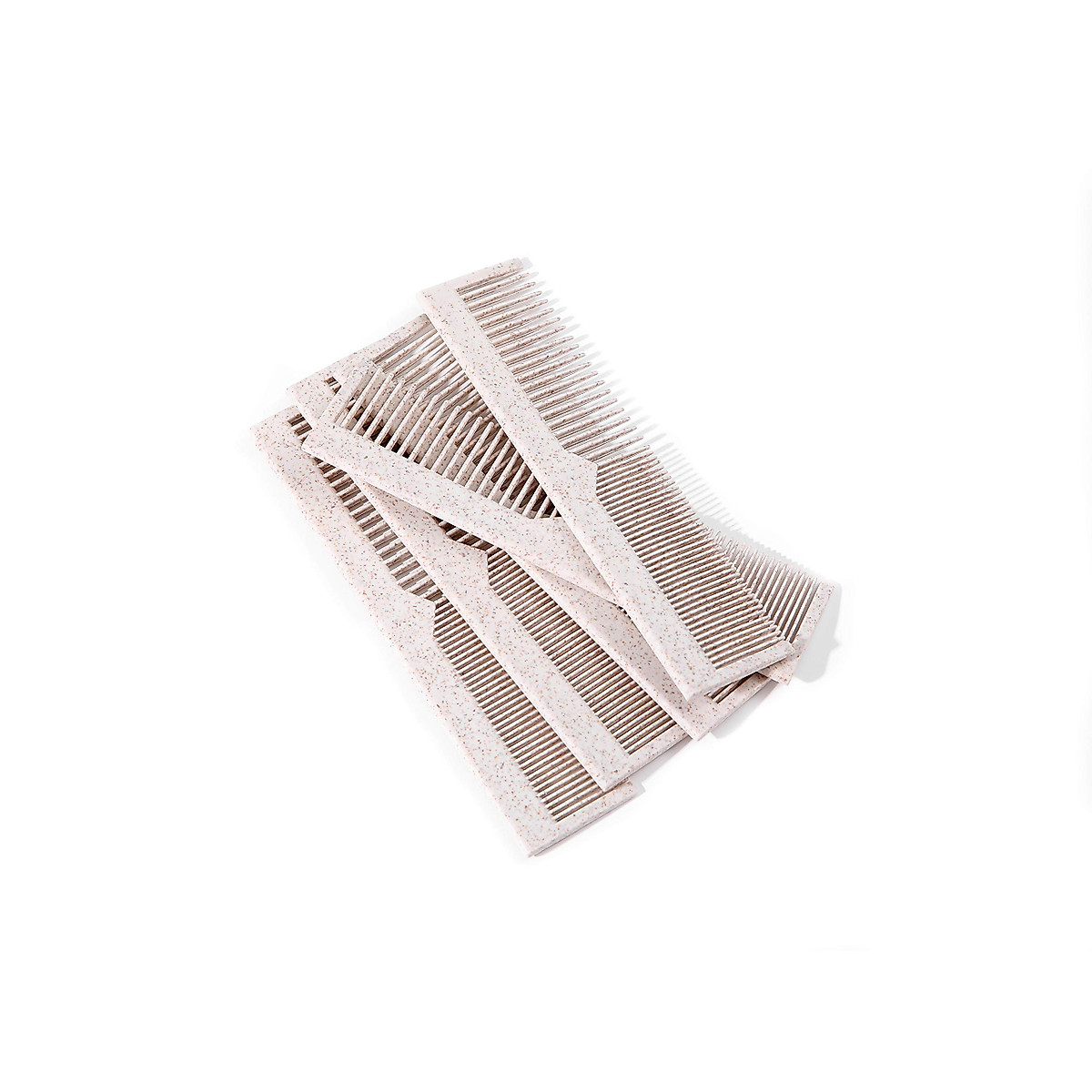 Bleeker and Rowe 100% Biodegradable Combs - Individually wrapped - Environmentally Eco Friendly Bulk Pocket Pet Dog Grooming Hair Lice Combs - Perfect for Macrame (Pack of 15)