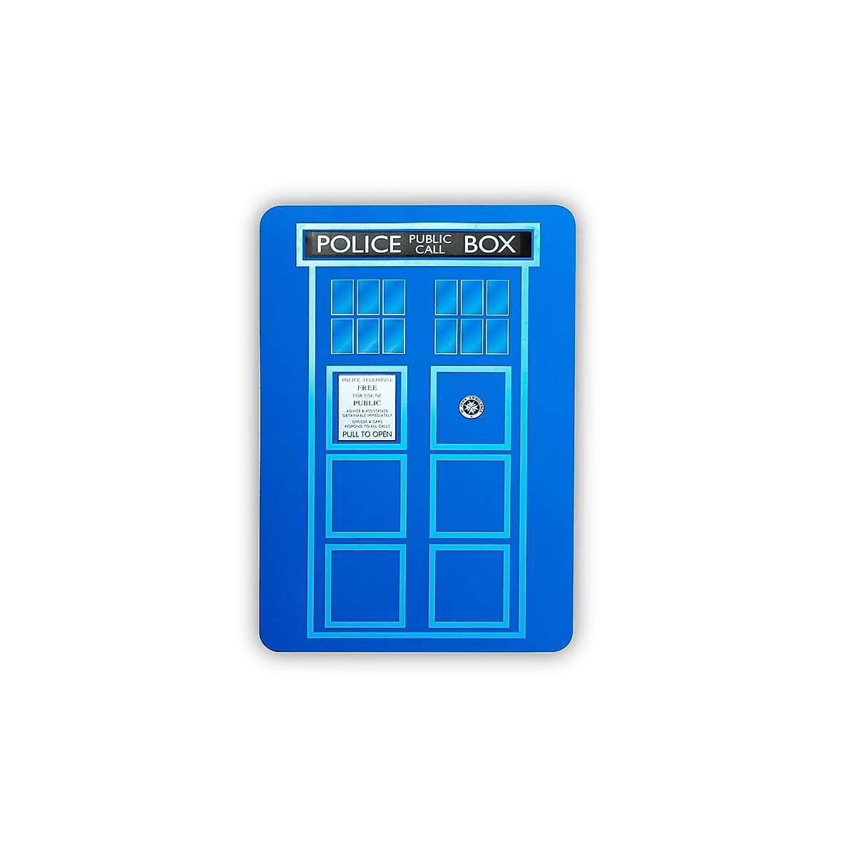 Doctor Who TARDIS Cutting Board - Flexible Silicone, with Non-Slip Base