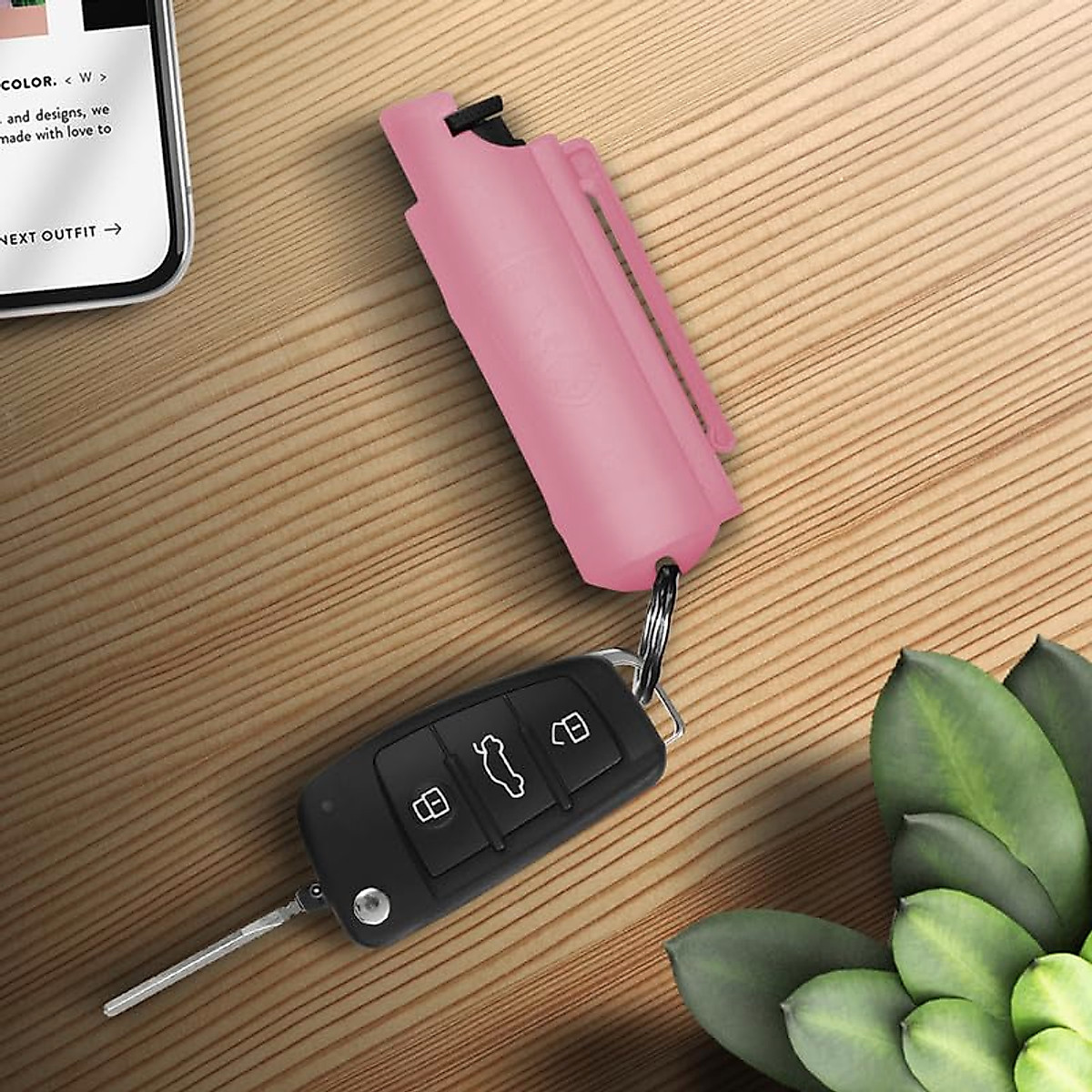 GUARD DOG SECURITY Quick Action Pepper Spray, Maximum Strength, 16-ft Range, Belt Clip For Easy Carry & Fast Access, keychain ready, Made in USA