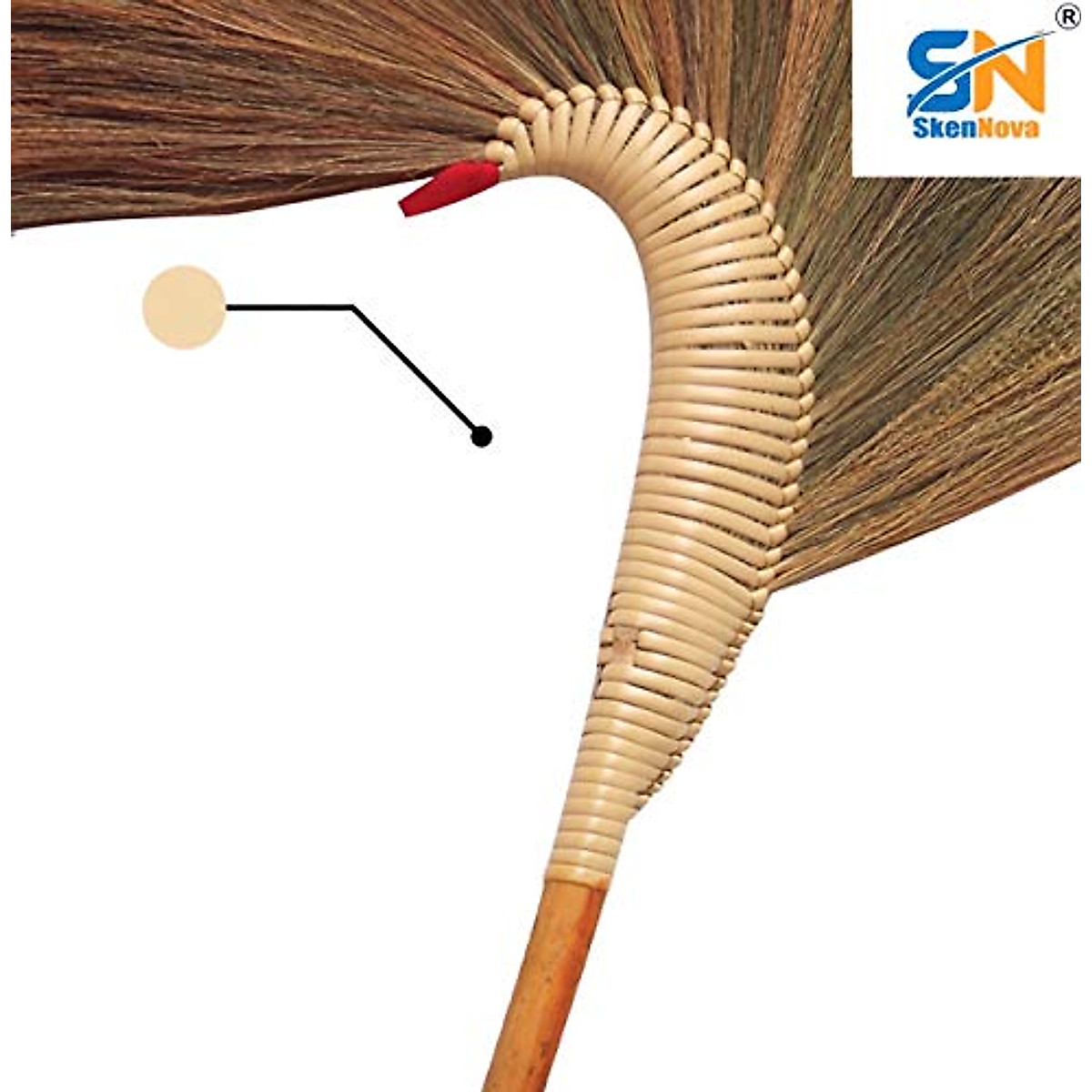 Natural Grass Broom 100% Handmade (Contemporary)