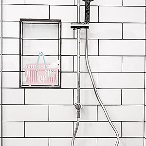 Gadpiparty 3pcs Basket Sundries Play Tote: Plastic Office Container Mini Toiletry Dividers Useful Shopping Handle Portable Drawer Favors Kids Makeup Caddy Serving Bins Desk Classroom