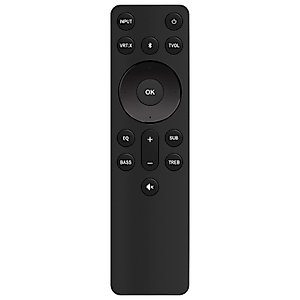 Econtrolly ND21-J Replaced Remote Control fit for VIZIO V-Series 2.1 Home Theater Sound Bar V21tJ8 V214xK6 V21t-J8 V214x-K6 V21XJ8 V21H8 SB3621nH8 SB3221nJ6 V21X-J8 V21-H8 SB3621n-H8 SB3221n-J6