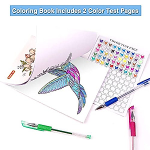 Shuttle Art Gel Pens, 120 Pack Gel Pen Set Packed in Metal Case, 60 Unique Colors with 60 Refills for Adults Coloring Books Drawing Doodling Crafts Scrapbooking Journaling