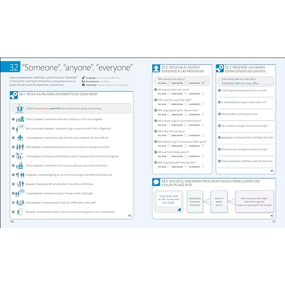 English for Everyone: Nivel 2: Inicial, Libro de Ejercicios: Curso completo de autoaprendizaje (DK English for Everyone) (Spanish Edition)
