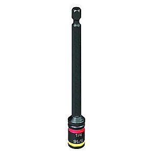MALCO MSHMLC 4-inch Cleanable Reversible 1/4-inch and 5/16-inch Hex Driver (1-Pack)