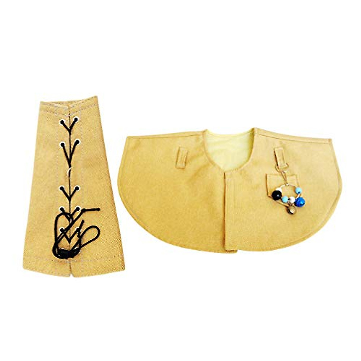 POPETPOP Parrot Anti-Scratch Shoulder Protector Multi-Purpose Bird Shoulder Shawl Bird Diaper Pad for Parakeets Cockatiels Conures Macaws Finches Lovebird Hang Bird Anklet & Toys