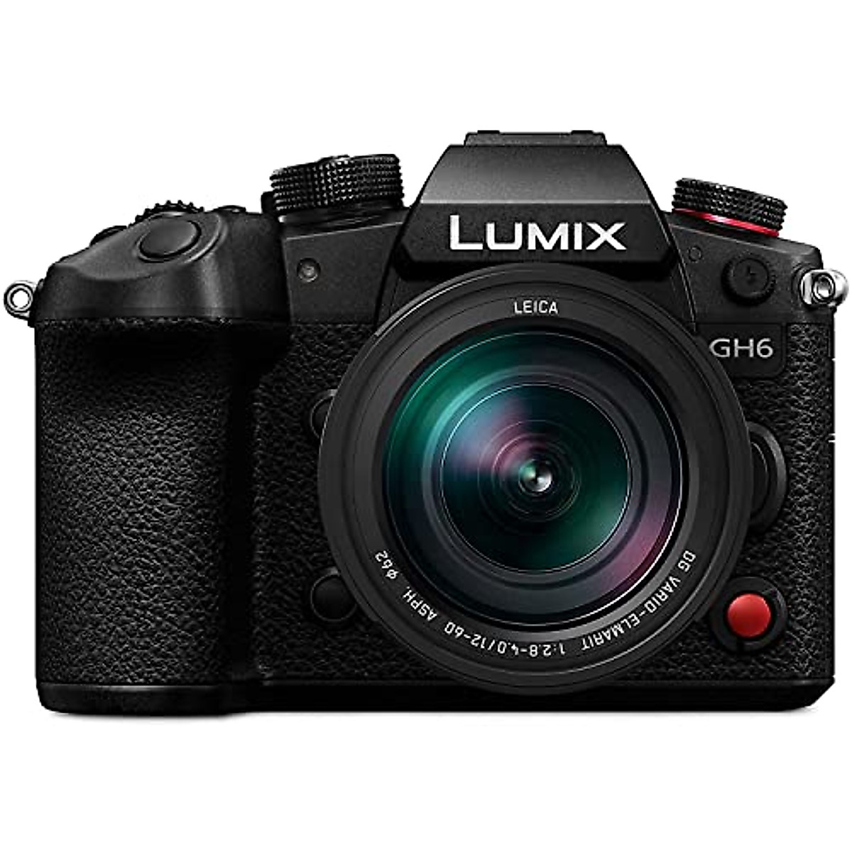 Panasonic LUMIX GH6,Mirrorless Micro Four Thirds Camera w/ 12-60mm F2.8-4.0 Leica Lens (DC-GH6LK) (International Version)