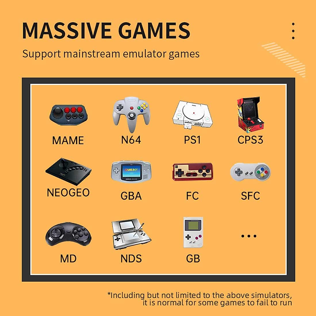 Zoster Handheld Game Console Powkiddy 16G+64G RGB20S 15,000 Games 3.5 Inch IPS Screen Open Source Arkos Linux System Nostalgics Arcade Retro Game Machine for Kids Adult