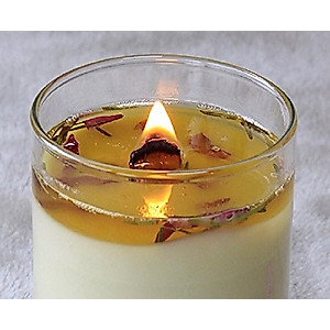 BEDROCK TREE FARM Rose Scent 12oz Status Jar Soy Candle, 1 EA