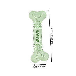 FRCOLOR 5pcs Dog Toy Dog Dental Toys Chewing Toys for Dogs Wear-Resistant Puppy Toy Wear-Resistant Dog Chew Toy Compact Molar Toy Dog Teether TPR Dog Supplies