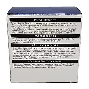 Boots No7 Lift and Luminate Night Cream, 1.6 Fl. Oz.