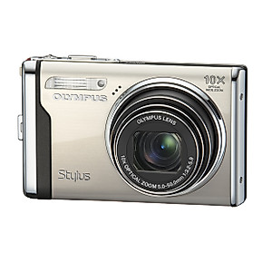 OM SYSTEM OLYMPUS Stylus 9000 12 MP Digital Camera with 10x Wide Angle Optical Dual Image Stabilized Zoom and 2.7-Inch LCD (Champagne)