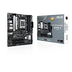 ASUS Prime B650M-A-CSM Micro-ATX Commercial Motherboard, DDR5, PCIe 5.0 M.2 Support