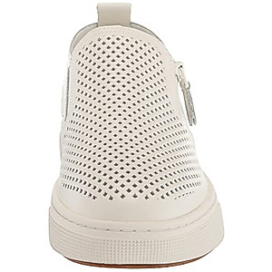 Propét Womens Kate Sneaker, White, 6.5 Wide US
