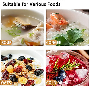 PurHyac 2Pcs Stainless Steel Overnight Oats Jars, 21oz Overnight Oats Container with Lid and Spoon for Cereal, Milk, Vegetable and fruit Salad Storage Container (Blue Light Pink)