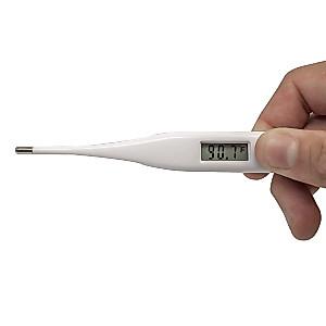 Treasure Gurus Easy Read Digital LCD Display Oral Rectal Underarm Thermometer Adult Temperature Check Gauge