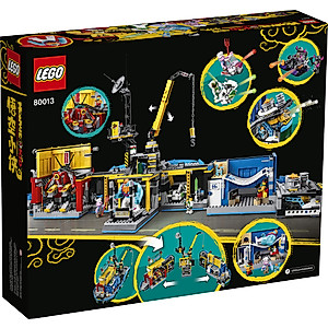 LEGO Monkie Kid: Monkie Kid’s Team Secret HQ 80013 Building Kit (1,959 Pieces)