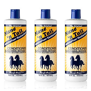 Mane 'n Tail Original Formula For Thicker Fuller Hair 16 oz (3 Pack Conditioner)
