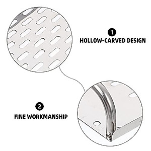 Rustic Wall Shelves Hanging Floating Shelves 1 Set Storage Rack Bathroom Wall- Mounted Shelf Practical Storage Shelf for Home Metal Floating Shelves Bathroom Wall Shelves