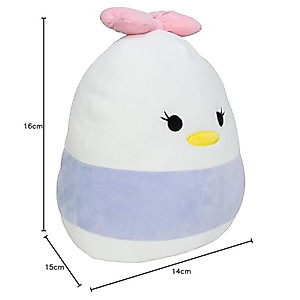 Squishmallows Official Kellytoy Plush 14" Daisy Duck - Disney Ultrasoft Stuffed Animal Plush Toy