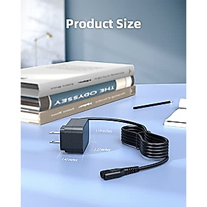 Charger Fit for Wahl Cordless Magic Clipper 8148 8164 8591 8509 1919 8591L 8148L 8148-308 08504-400 97225-002 Clip Shaver AC Adapter Power Cord Supply for S010AZM0400200