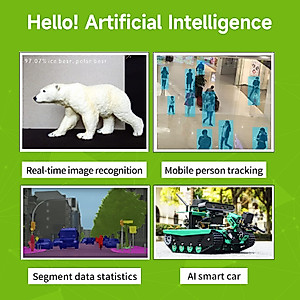 Jetson NANO 4GB Development Board Kit (SUB) B01 with Official Module for Artificial Intelligence Python Programming