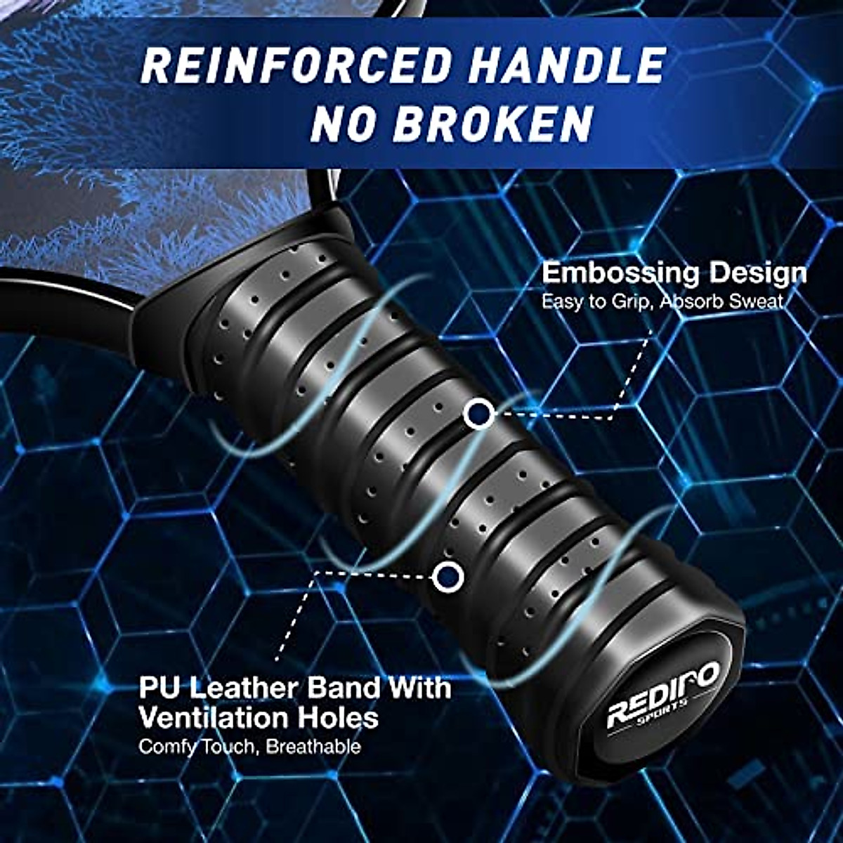 Pickleball Paddles Set of 2 Premium Fiberglass Surface Pickleball Rackets, 4 Pickle Balls, 2 Wrist Bands & 1 Shoulder Bag, 4.9" Cushion Comfort Grip, Pickleball Gifts for Men Women