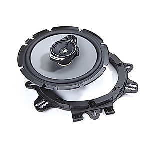 PIONEER TS-A652F A Series 6-1/2" 3-Way, 320 W Max Power, Carbon/Mica-Reinforced IMPP Cone, 11mm Tweeter and 1-5/8" Cone Midrange - Coaxial Speakers (Pair)