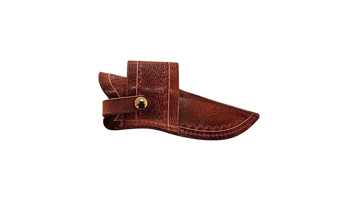Coast Leathers Custom Leather Knife Sheath for Buck 119