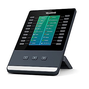 Yealink EXP50 Expansion Module - Global Teck Bundle with Microfiber Cloth - Compatible for Yealink IP Phones - T50 Series: SIP-T58V, SIP-T58A, SIP-T56A, SIP-T54S, SIP-T52S, SIP-T57W, SIP-T53