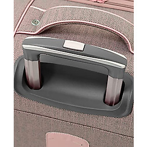 London Fog Newcastle Set of 4 Piece, Rose Charcoal