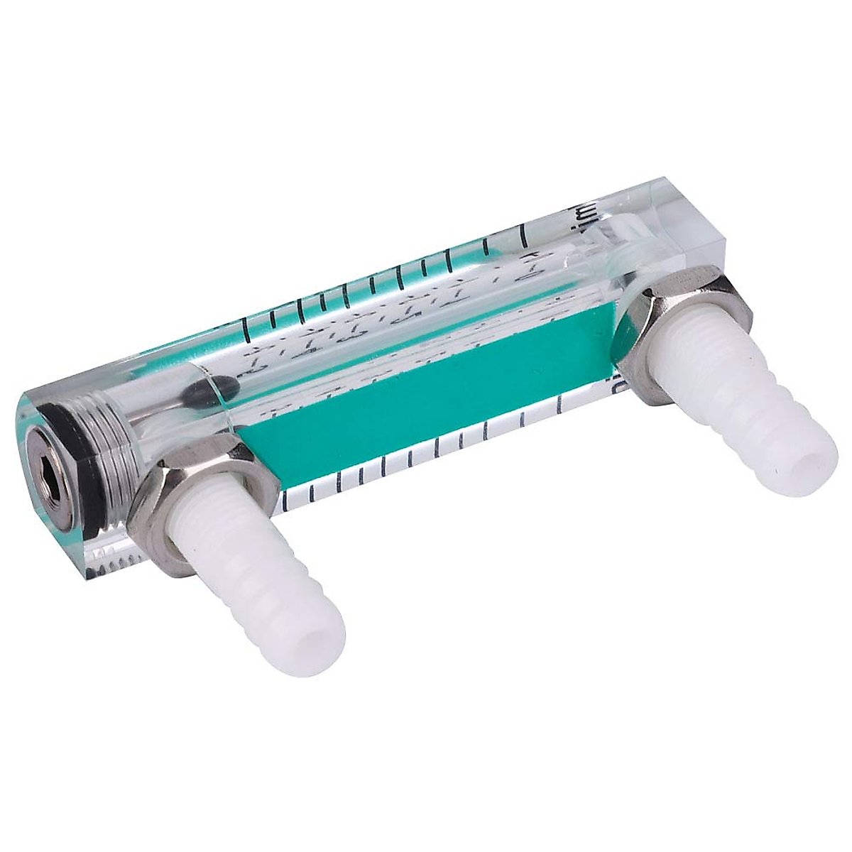 YWBL-WH Flow Meter 1~5LPM Oxygen Carbon Dioxide Measurement Flow Meter Air Flow Meter Air Oxygen Flow Meter LZQ-1, Manual Valve